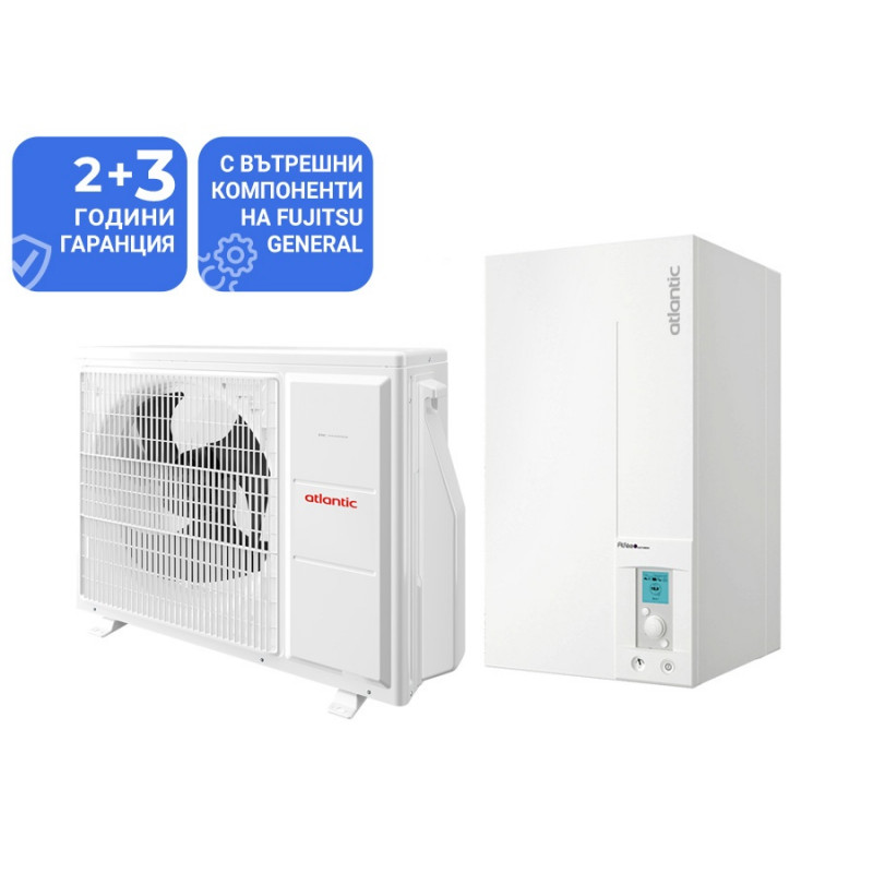 Термопомпа Atlantic ALFEA EXTENSA A.I. R32 10 Kw - отопление, охлаждане ...